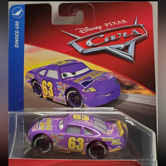 Mattel | Toys | Disney Pixar Cars Lee Revkins 63 By Mattel Dated 222 ...